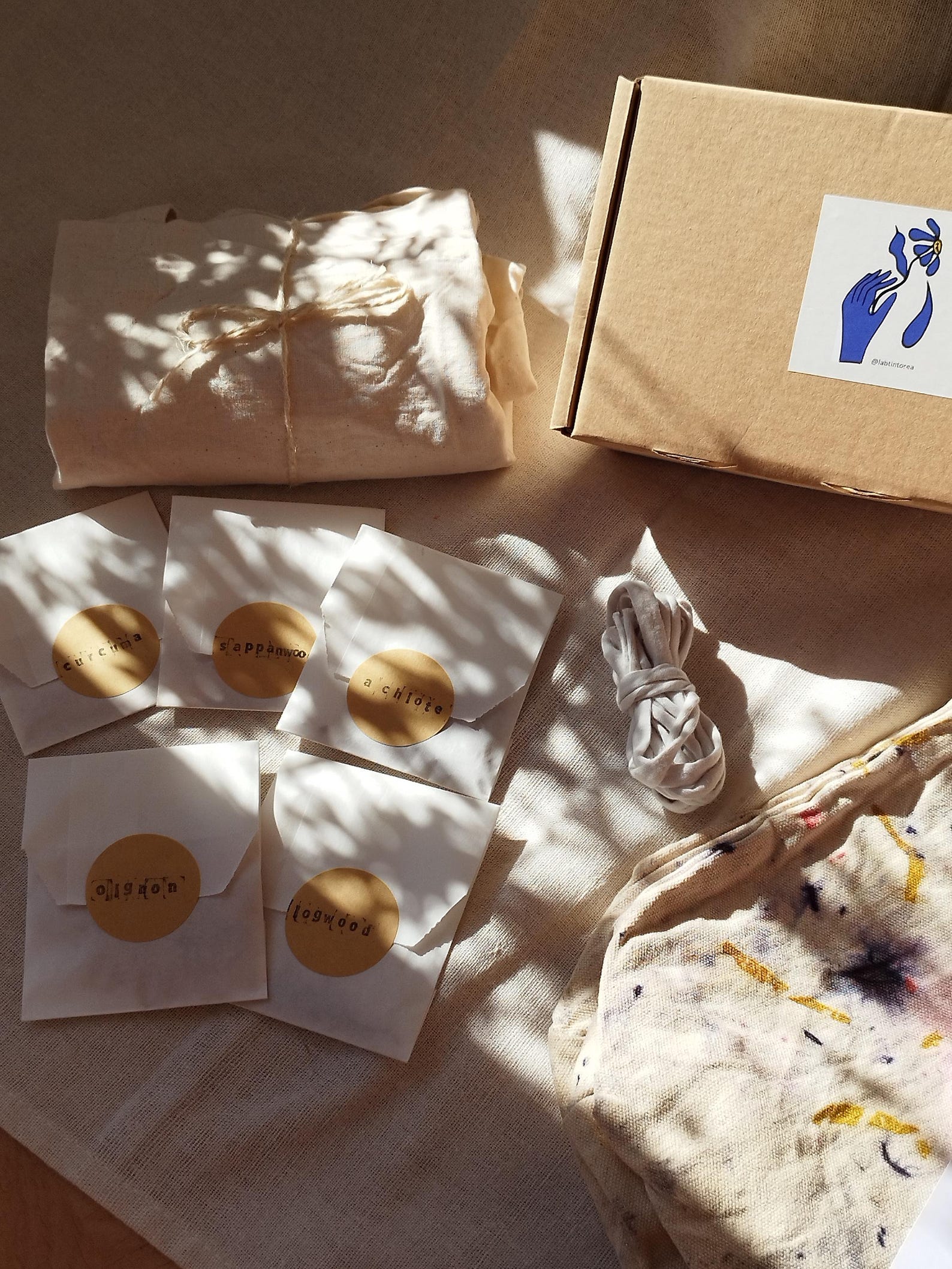 Natural Dye Kit // Dyeing Kit for Beginners // Mother's Day Gift // DIY ...