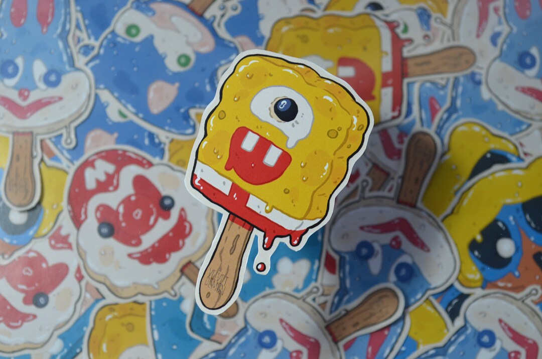 Cursed Ice Creams Stickers - Etsy