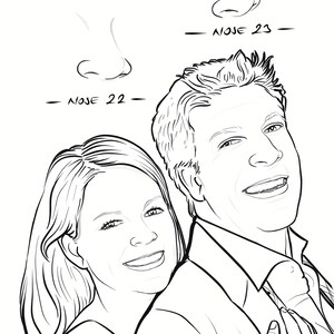 Procreate Set of Nose Stamps, Nose Brushes for Ipad, Hand Drawing New ...