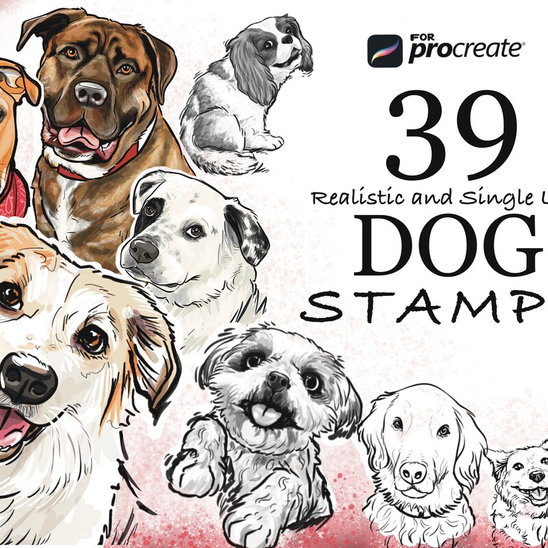Dog Stamp - Etsy