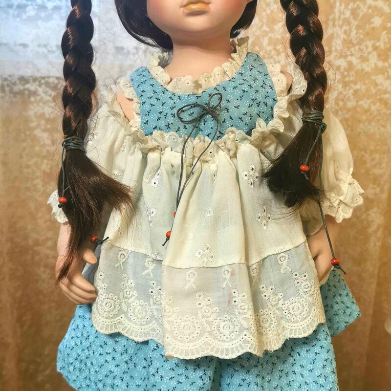 Large Porcelain Doll - Etsy