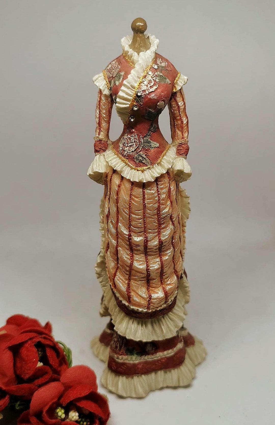 Vintage Victorian Treasures Mannequin Dress Form Figurine Rare 3D ...