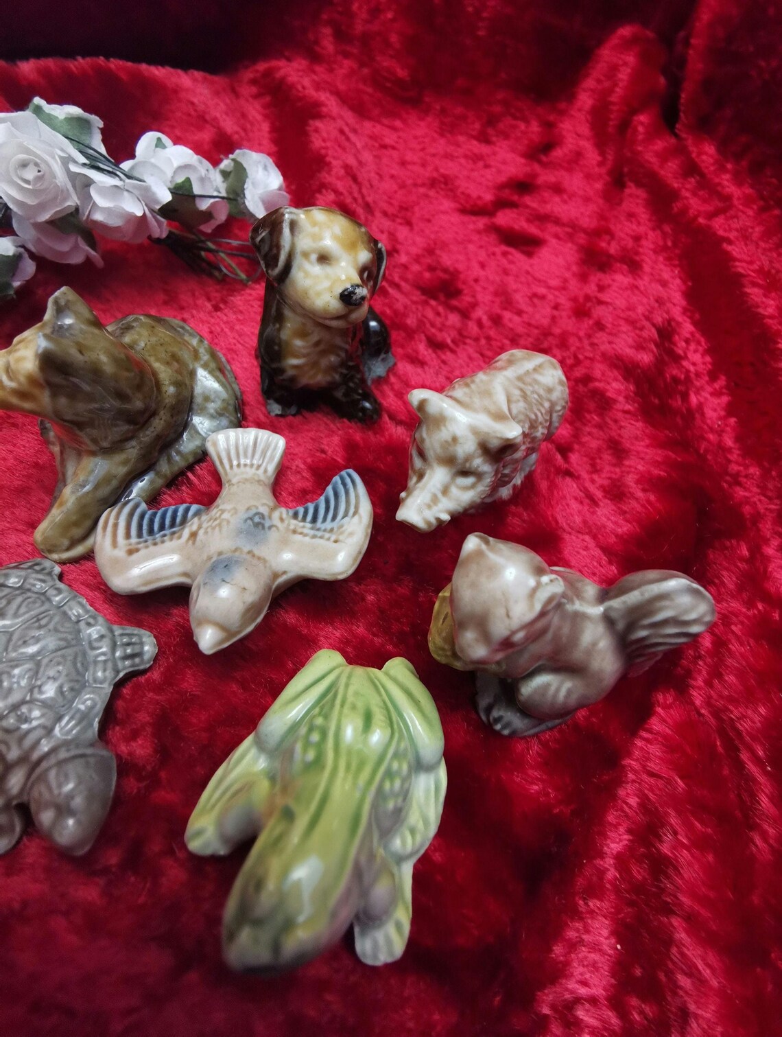 Miniatures Animal 7 Figures "wade" England - Etsy