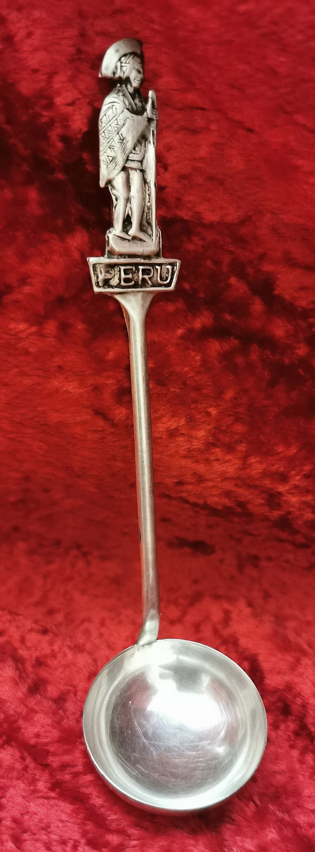 Vintage Peru Sterling Silver 925 Serving Spoon - Etsy