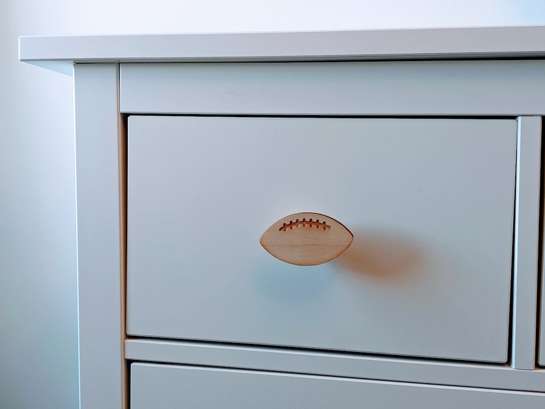 Football Dresser Knobs, Football Theme Drawer Pulls, Football Cabinet ...