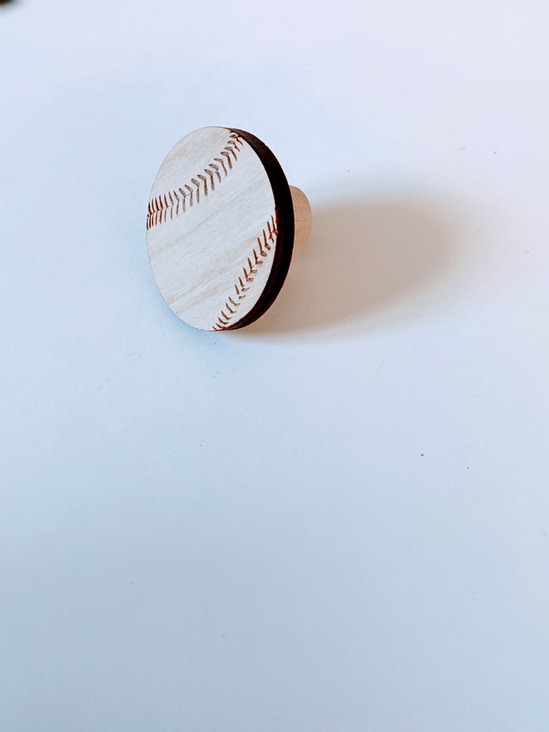 Baseball Dresser Knobs, Baseball Theme Drawer Pulls, Baseball Cabinet ...