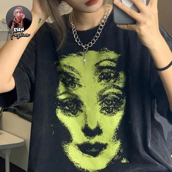 Oversize Shirt Emo - Etsy