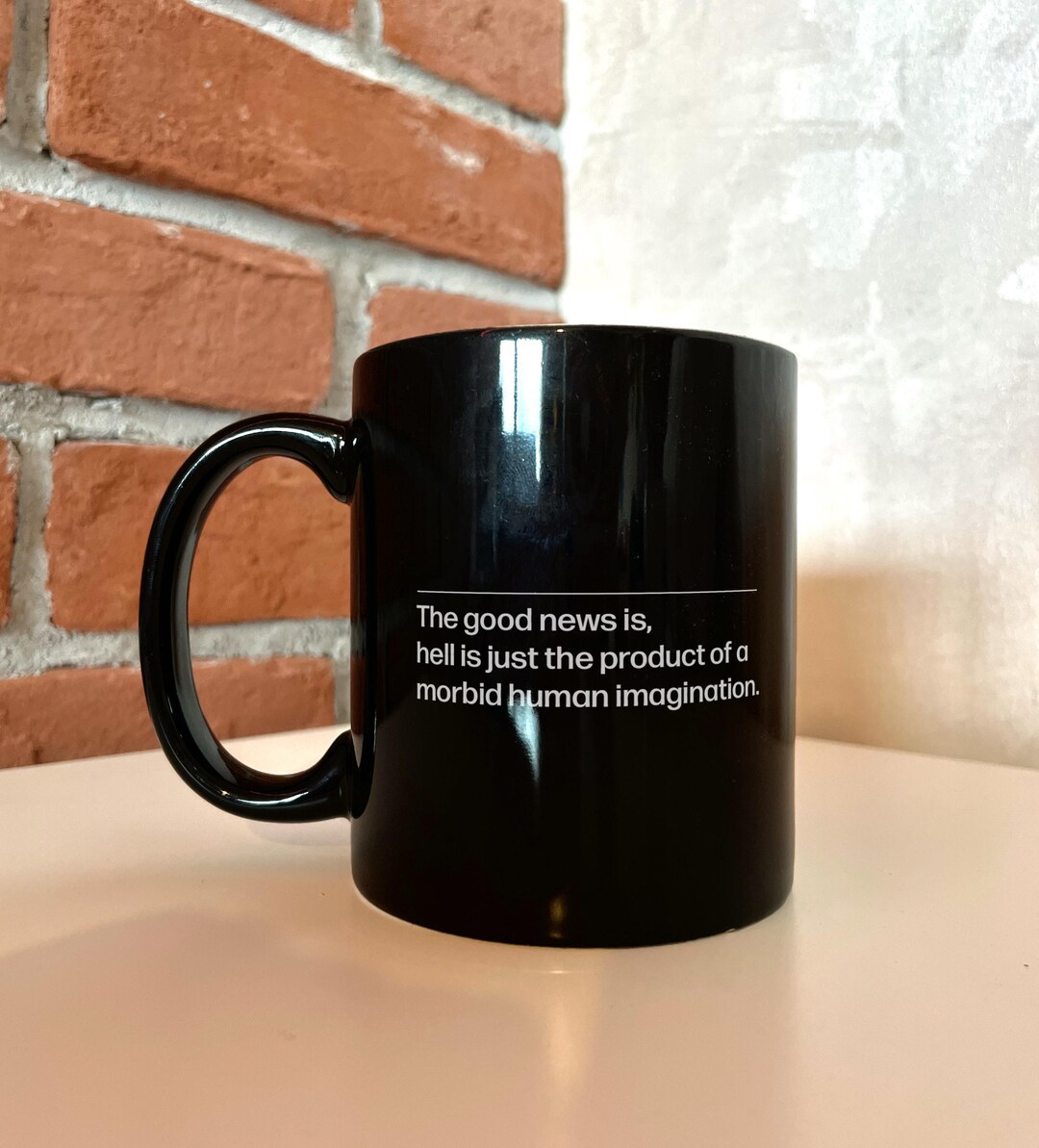 Severance Inspired Coffee Mug, Apple TV Show Quote, Good News About ...