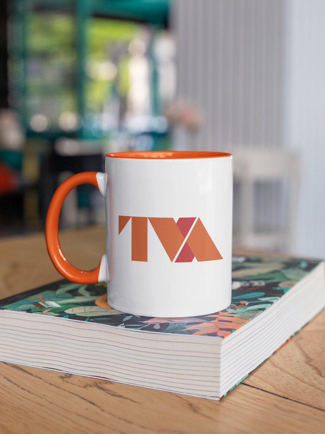 TVA Loki Inspired Mug. Two Toned Orange 11 Oz. Geeky Gift. Glorious ...