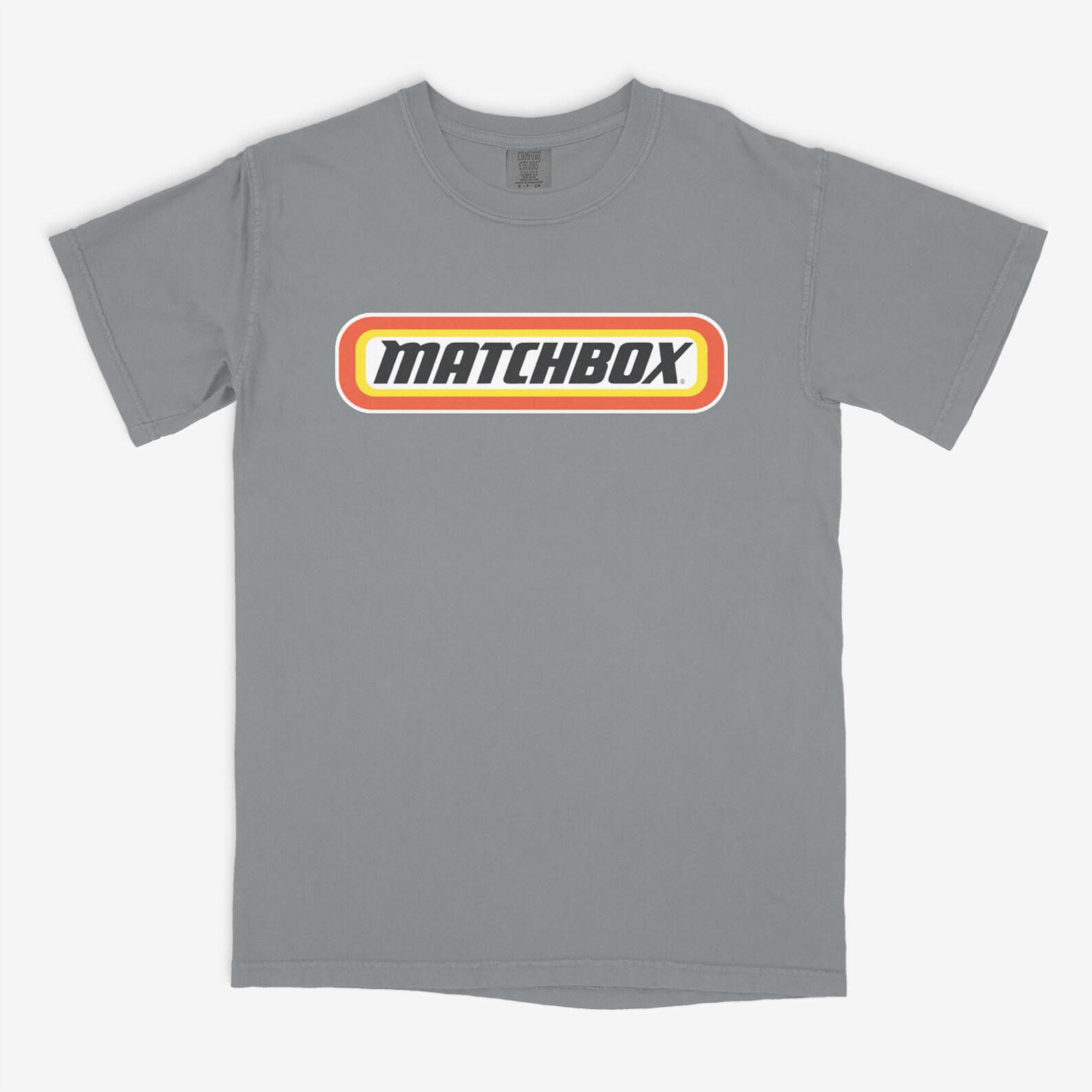 Vintage 'matchbox' Logo Collector Luxury Fit T-shirt Premium ...