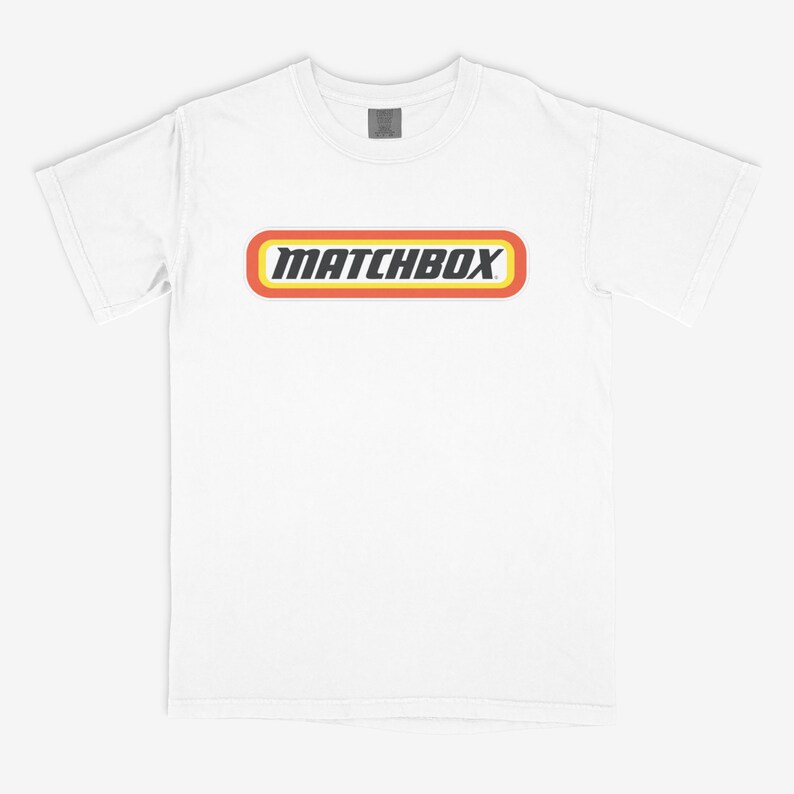 Vintage 'matchbox' Logo Collector Luxury Fit T-shirt Premium ...