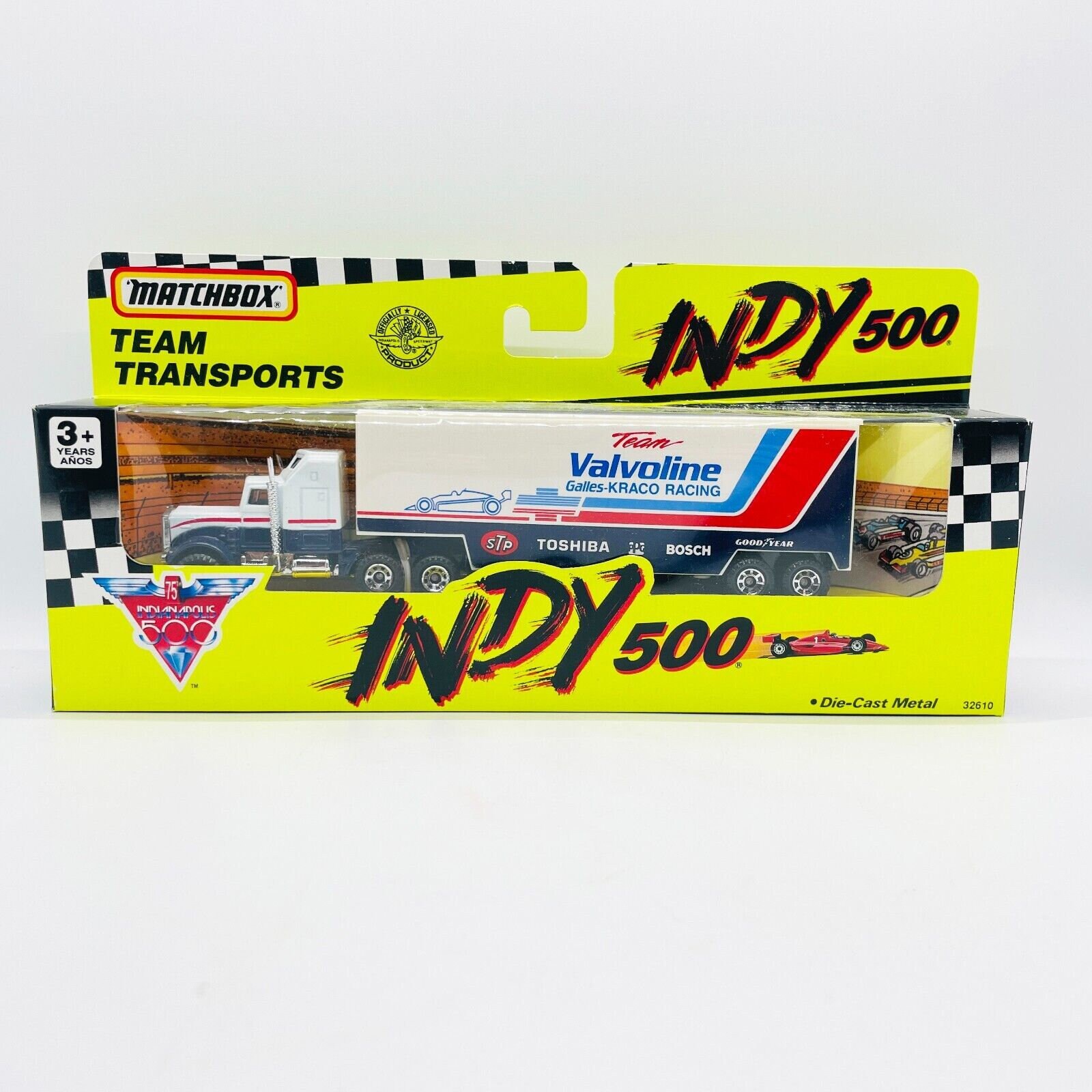 Matchbox TEAM CONVOY Indy 500 'VALVOLINE' Transporter Truck Rig - Etsy