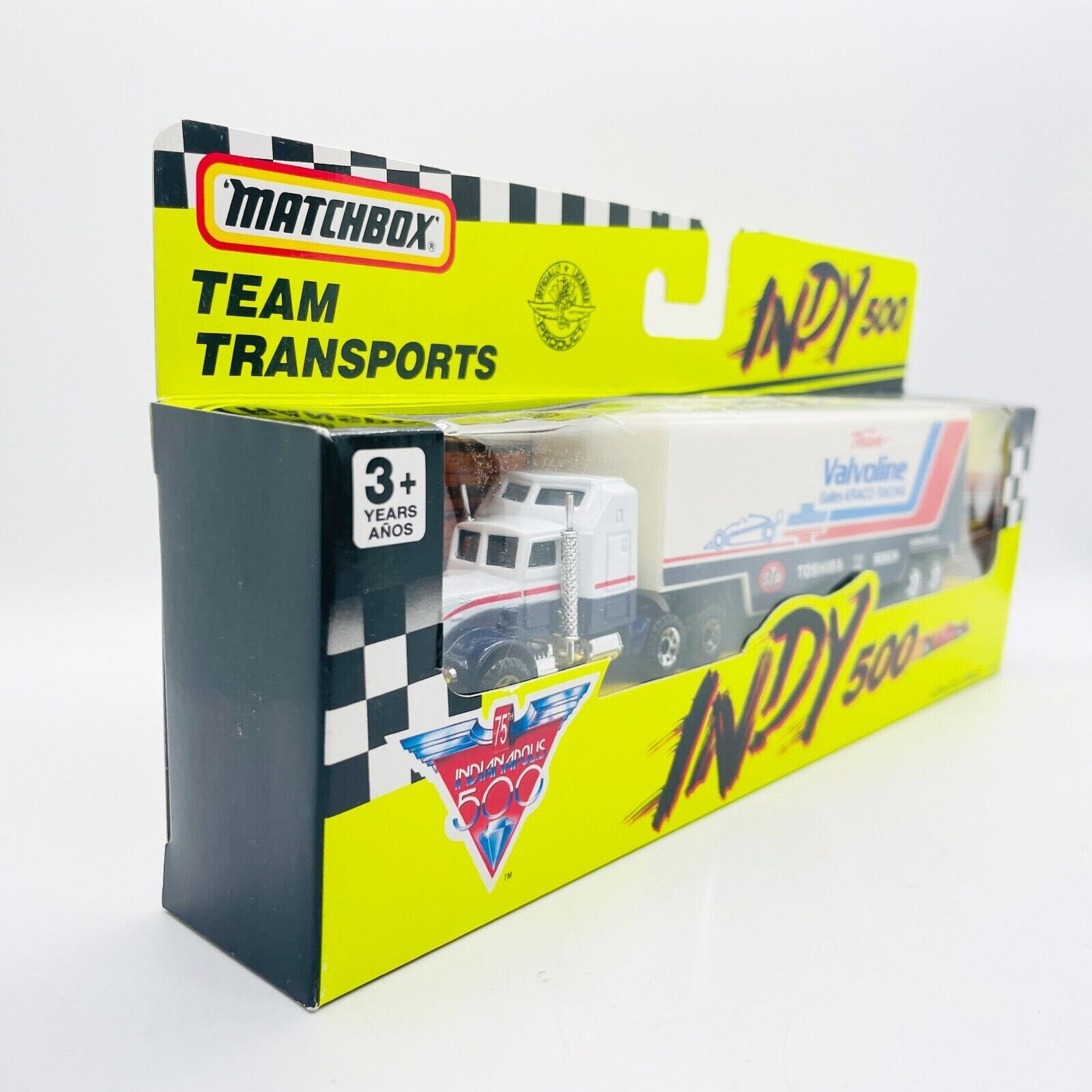Matchbox TEAM CONVOY Indy 500 'VALVOLINE' Transporter Truck Rig - Etsy