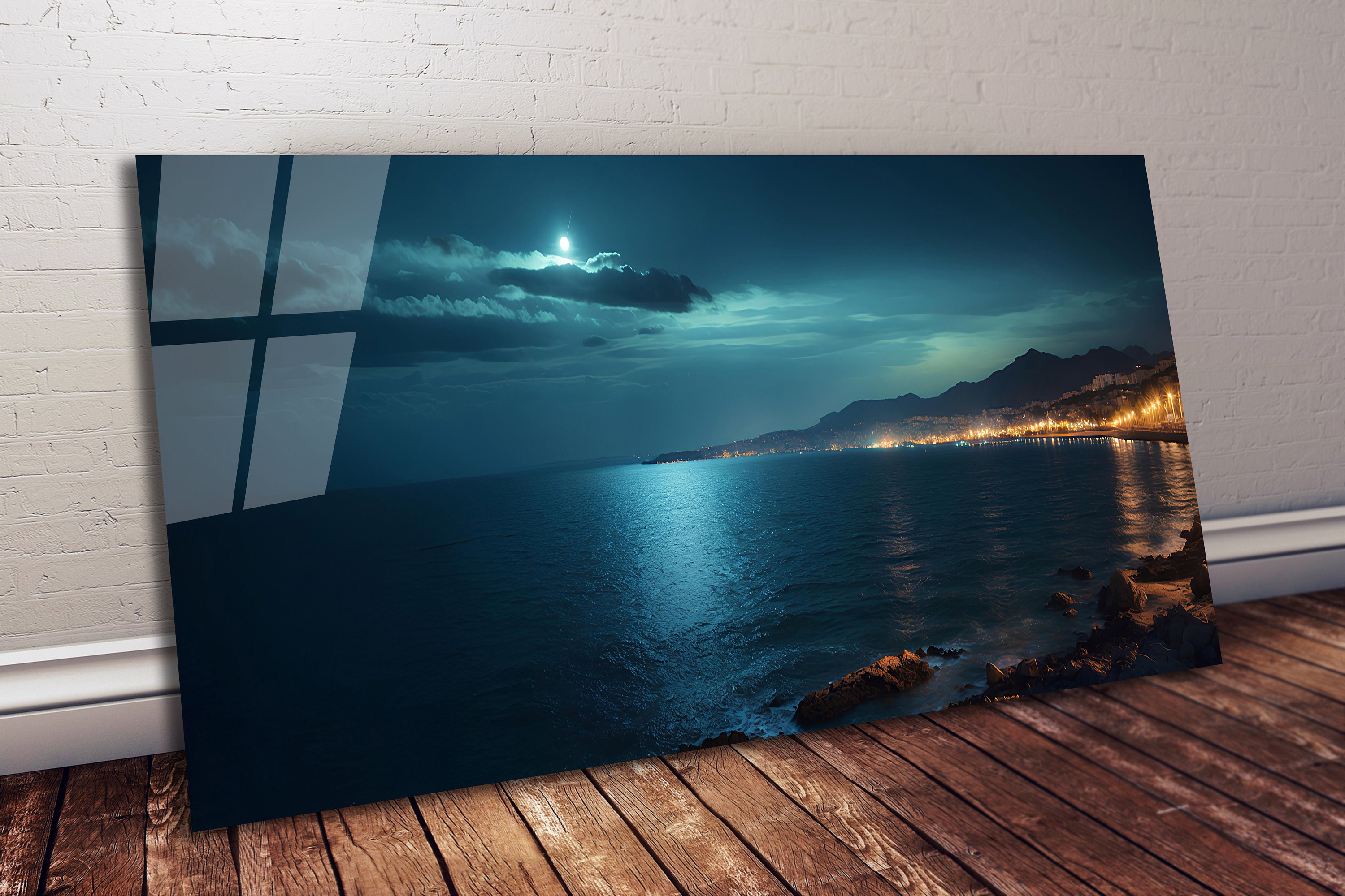 Tempered Glass Wall Art-panoramic Wall Art-wall Decor--glass Printing ...