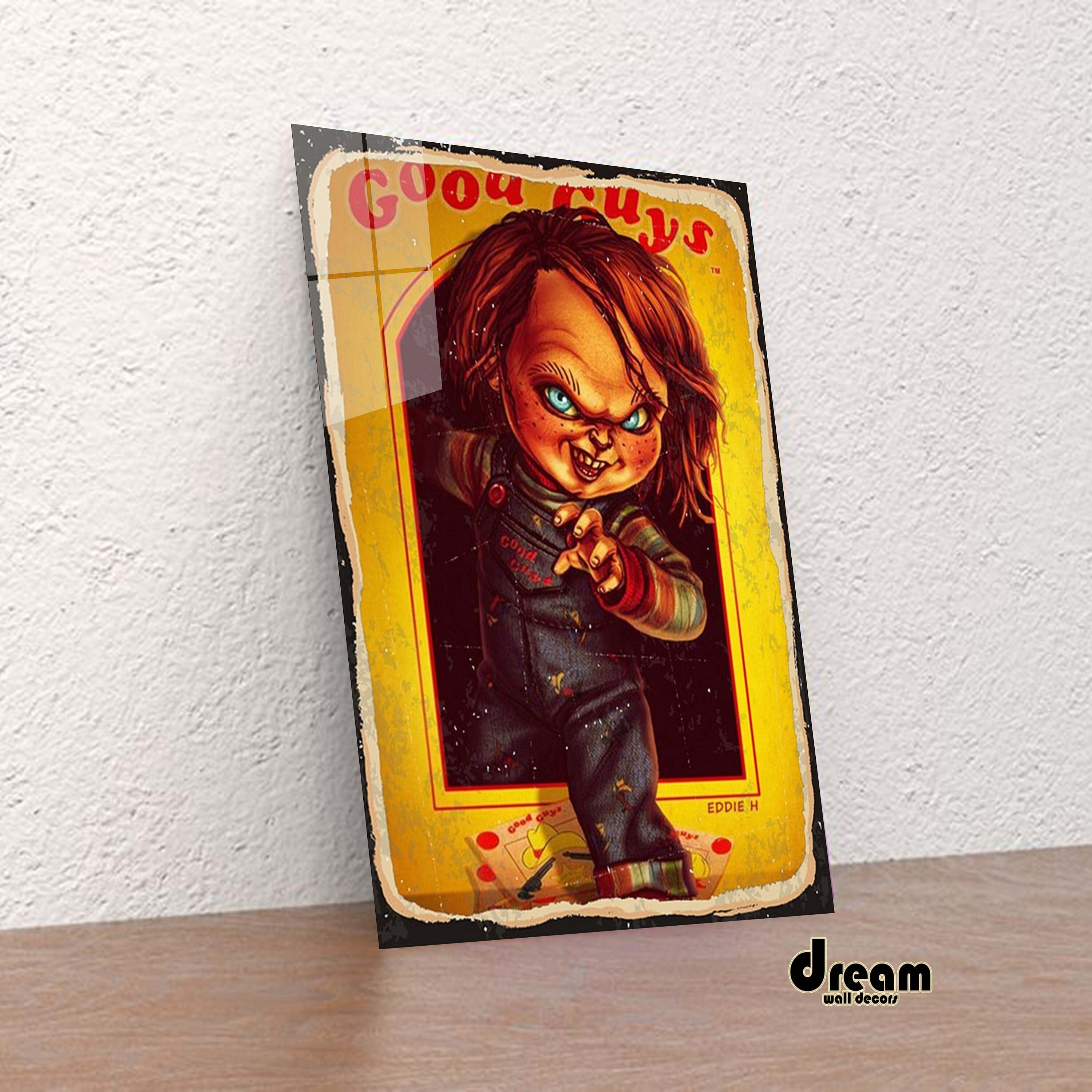 Retro Movie Halloween Horror Film Chucky Poster Entworfen Und Verkauft ...