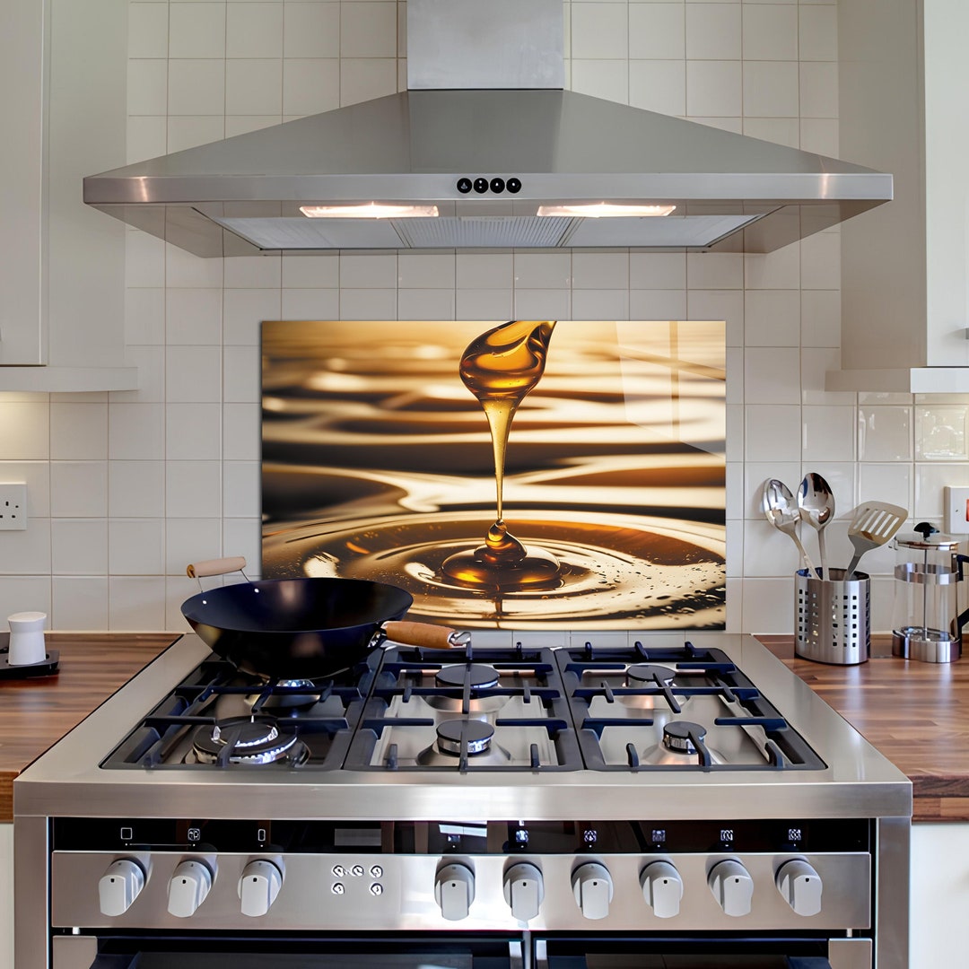 Kitchen Backsplash Decor, Honey Time Decor, Kitchen Splashback Honey ...