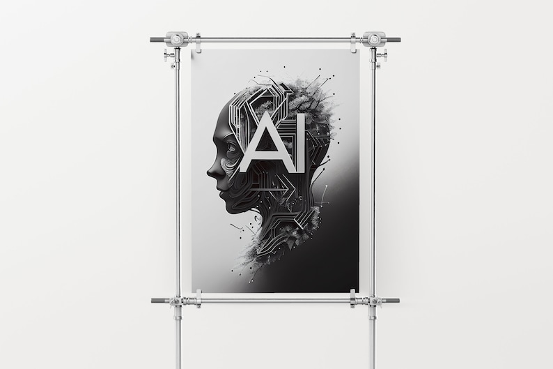 Ai Wall Art,ai Poster,ai Logo,ai Symbol, Ai Icon, SVG, PNG, IMG, Ai Art ...