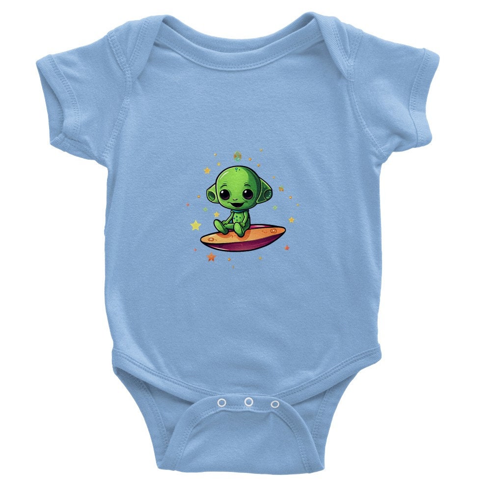 Cute Alien Baby Clothes, Galaxy Theme Nursery Outfit, NASA Inspired ...