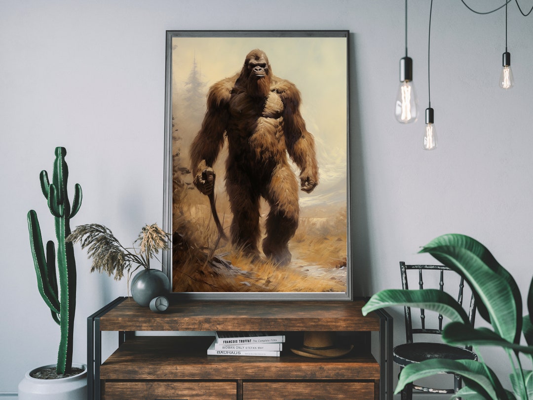 Bigfoot Premium Matte Paper Poster - Etsy