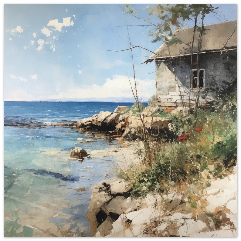 Andrew Wyeth Styled Print, Awesome for Serene Décor, Summer House Style ...