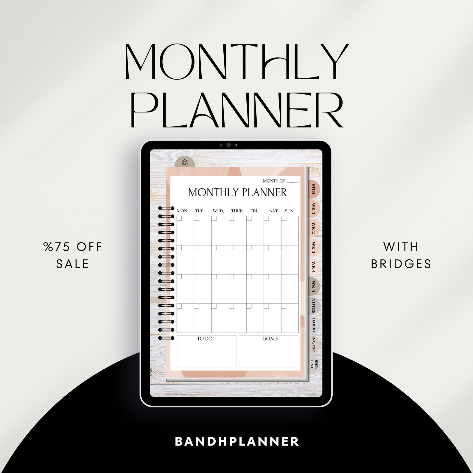 Digital Planner 2023, Undated Daily, Weekly, Monthly Digital Planner ...