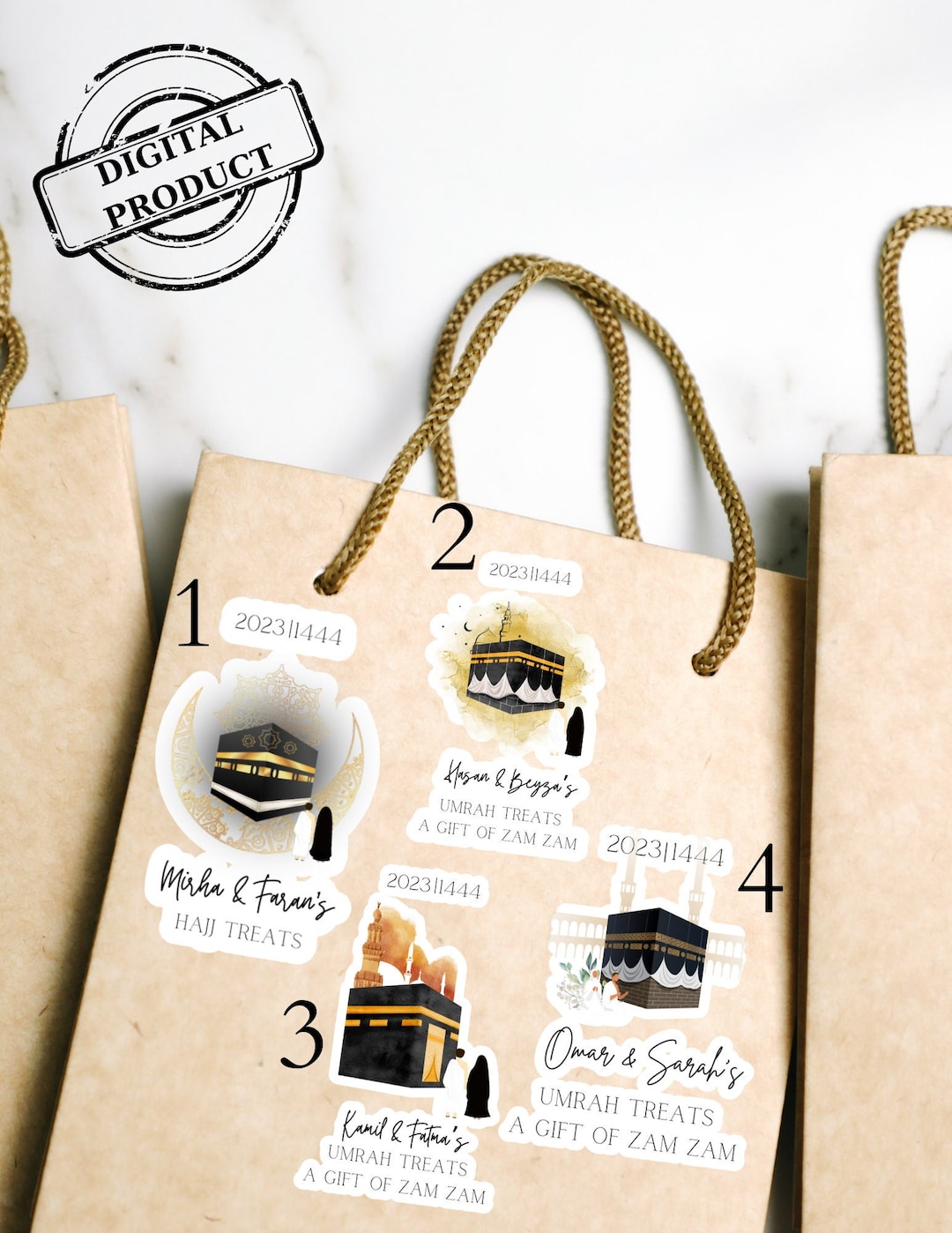 Personalized Umrah Mubarak& Hajj Mubarak, Personalized Hajj Gifts ...