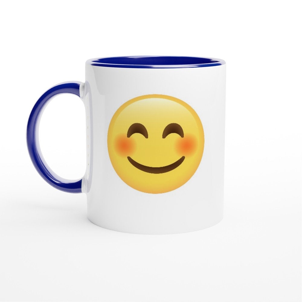 Mug Smiling Face With Smiling Eyes Emoji - Etsy
