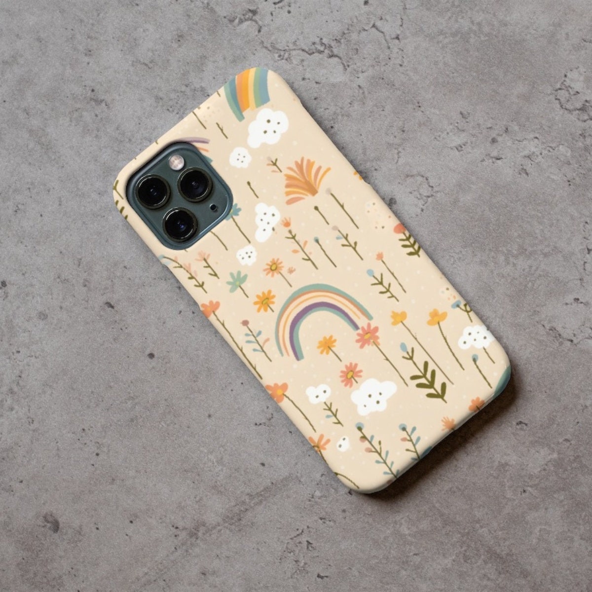 Boho Rainbow Digital Paper Set, Boho Rainbow Seamless Pattern, Bohemian ...