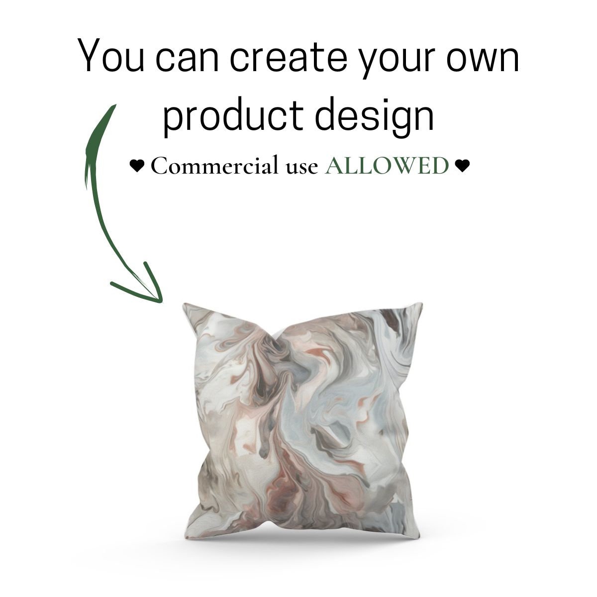 Marble Digital Paper Set, Colorful Marble Seamless Pattern, Soft Pastel ...