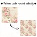 Shabby Chic Seamless Pattern Set, Vintage Flowers Scrapbook Paper ...