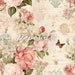 Shabby Chic Seamless Pattern Set, Vintage Flowers Scrapbook Paper ...