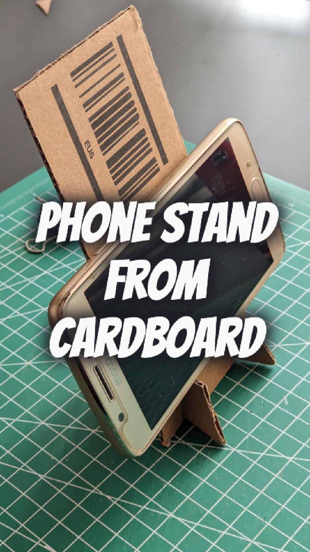 Phone Stand From Cardboard Suitable for the Phones up to 6.3 Inches - Etsy
