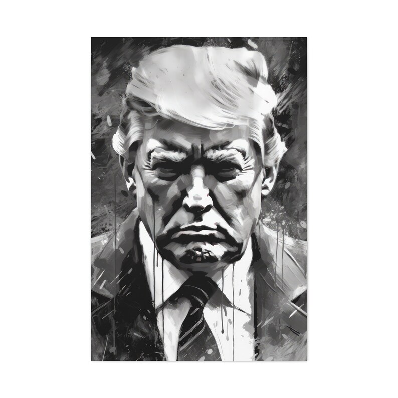 Exclusive Donald Trump 2024 Canvas Print High-quality Wall - Etsy