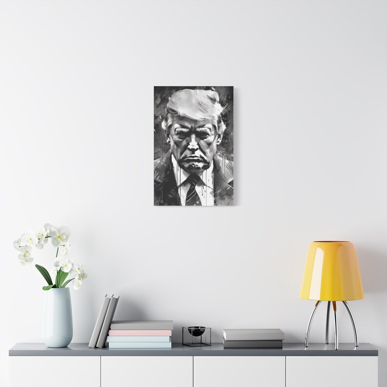 Exclusive Donald Trump 2024 Canvas Print - High-quality Wall Art ...