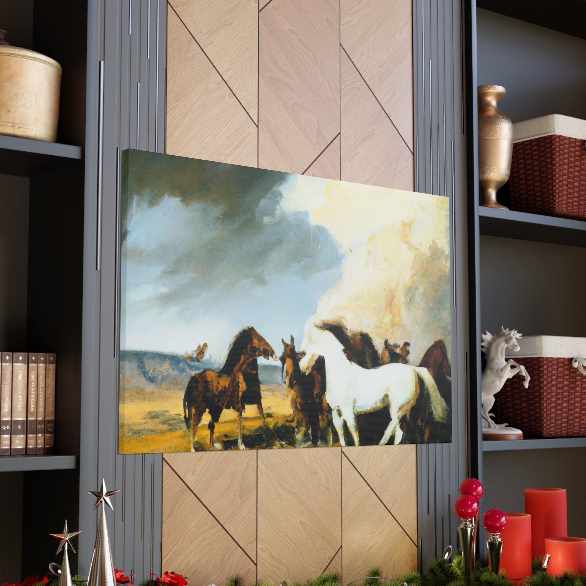 Wild West Splendour Horse Paintings - Etsy