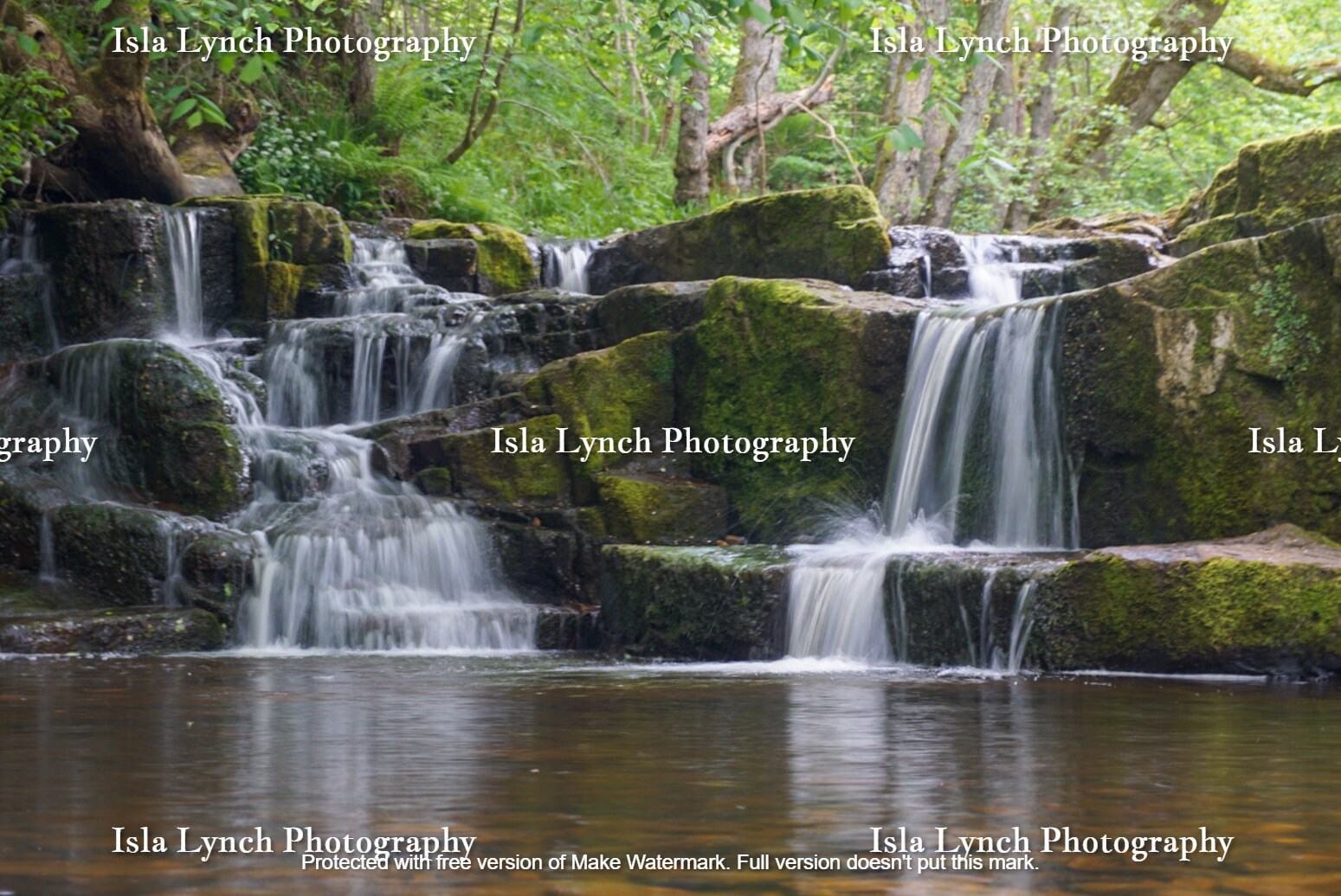 Hareshaw Linn Waterfall Digital Download - Etsy