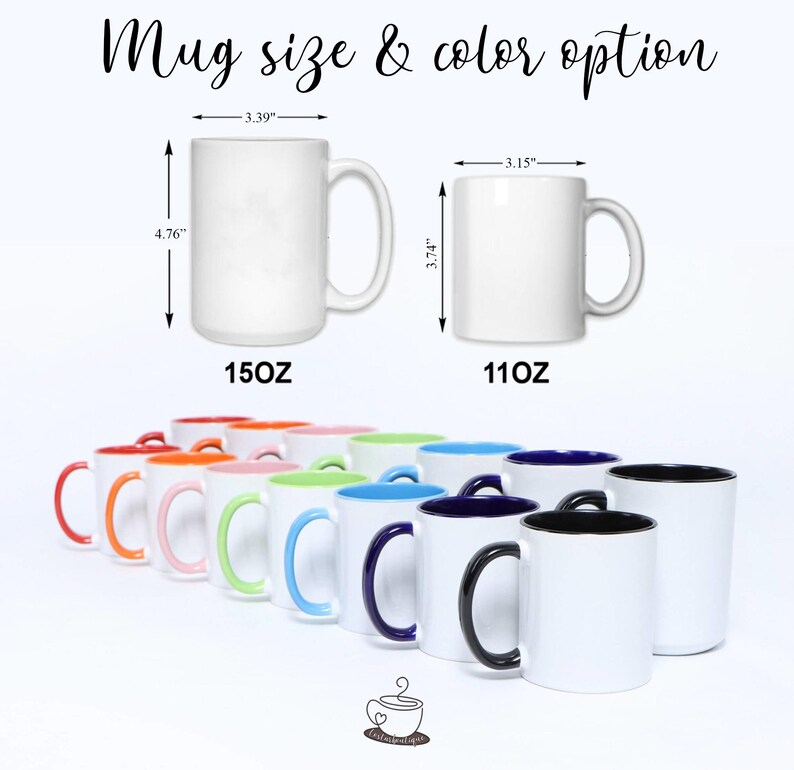 Personalized Couple Photo Mug, Striped Wedding Memory Cup, Anniversary ...