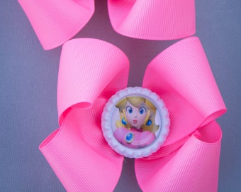 Princess Peach Bows, Princess Peach Toddler Bows, Princess Peach ...