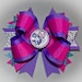Princess Peach Bow, Princess Peach Hair Bow, Princess Peach Birthday ...