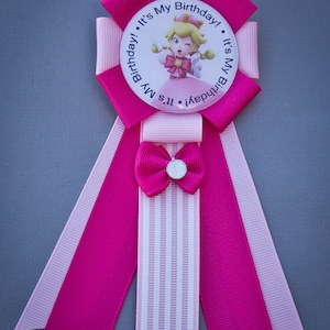 Princess Peach Bow, Princess Peach Hair Bow, Princess Peach Birthday ...