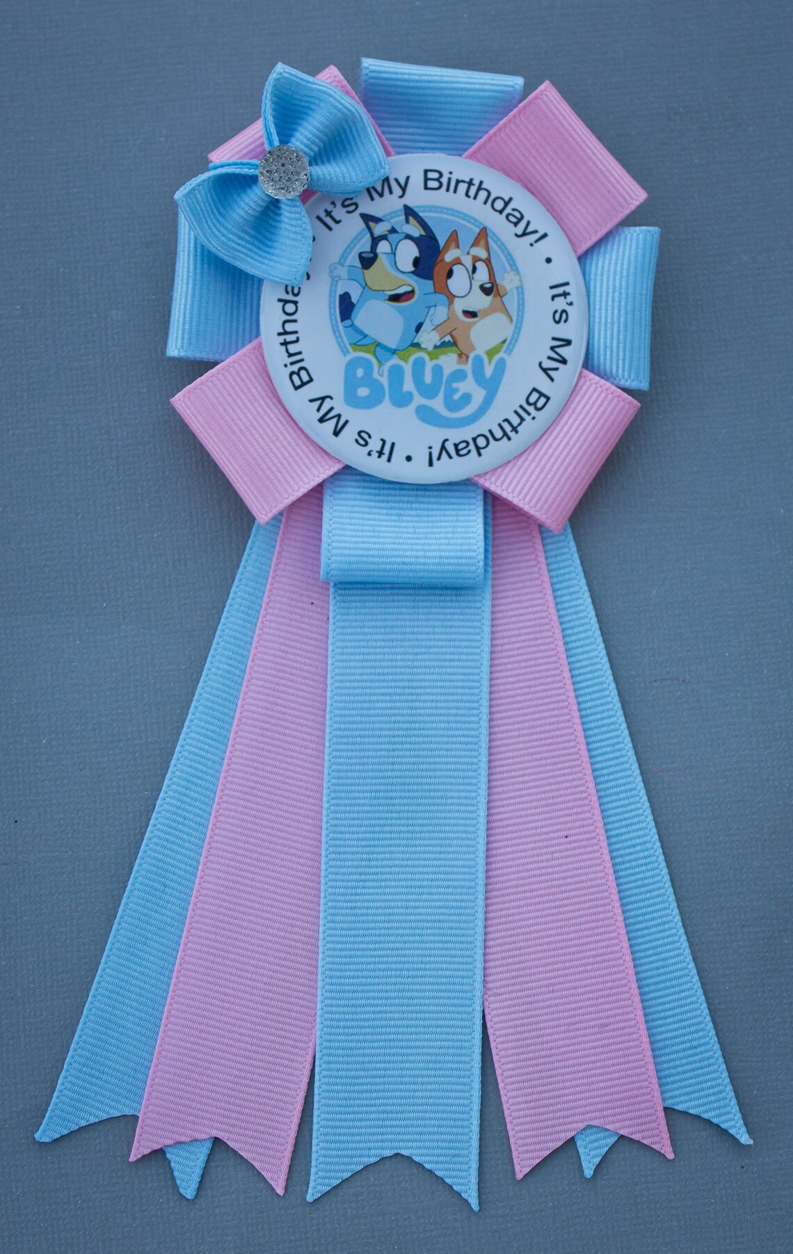 Bluey Bow, Bluey Hair Bow, Bluey Birthday, Bluey Party, Bluey Birthday ...