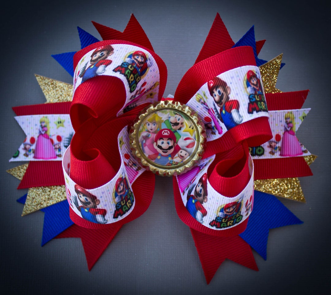 Super Mario Birthday Bow, Super Mario Party, Mario Kart Birthday, Super ...
