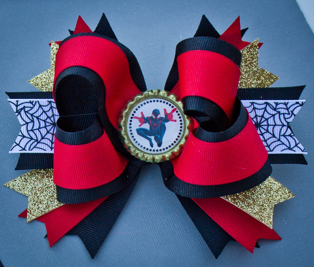 Miles Morales Bow, Spiderman Bow, Spiderverse Bow, Miles Morales ...