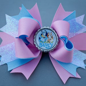 Bluey Birthday Pin, Bluey Birthday, Bluey Party, Bluey Hair Bow, Bluey ...