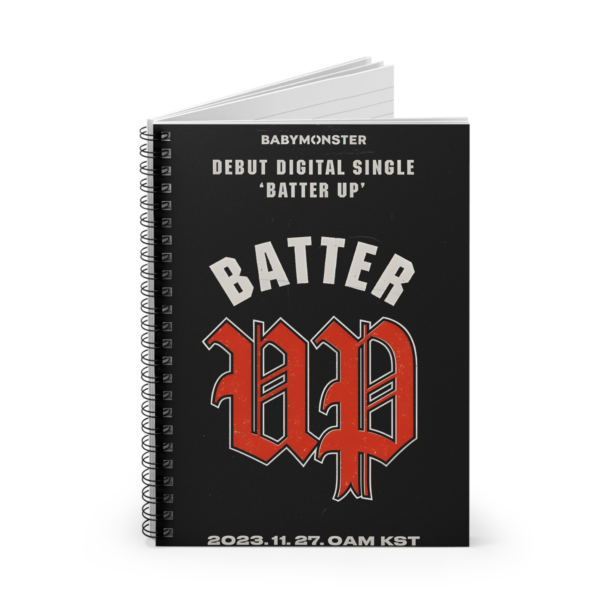 Baby Monster Logo Notebook Baemon Tee Yg Merch Kpop Gg - Etsy
