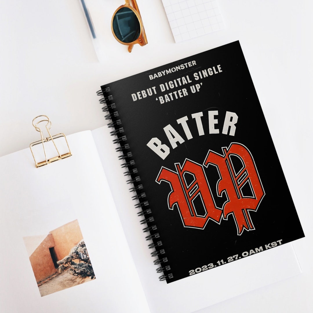 Baby Monster Logo Notebook Baemon Tee Yg Merch Kpop Gg - Etsy
