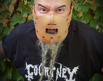 Hannibal the Cannibal Leather Mask Pattern - Etsy
