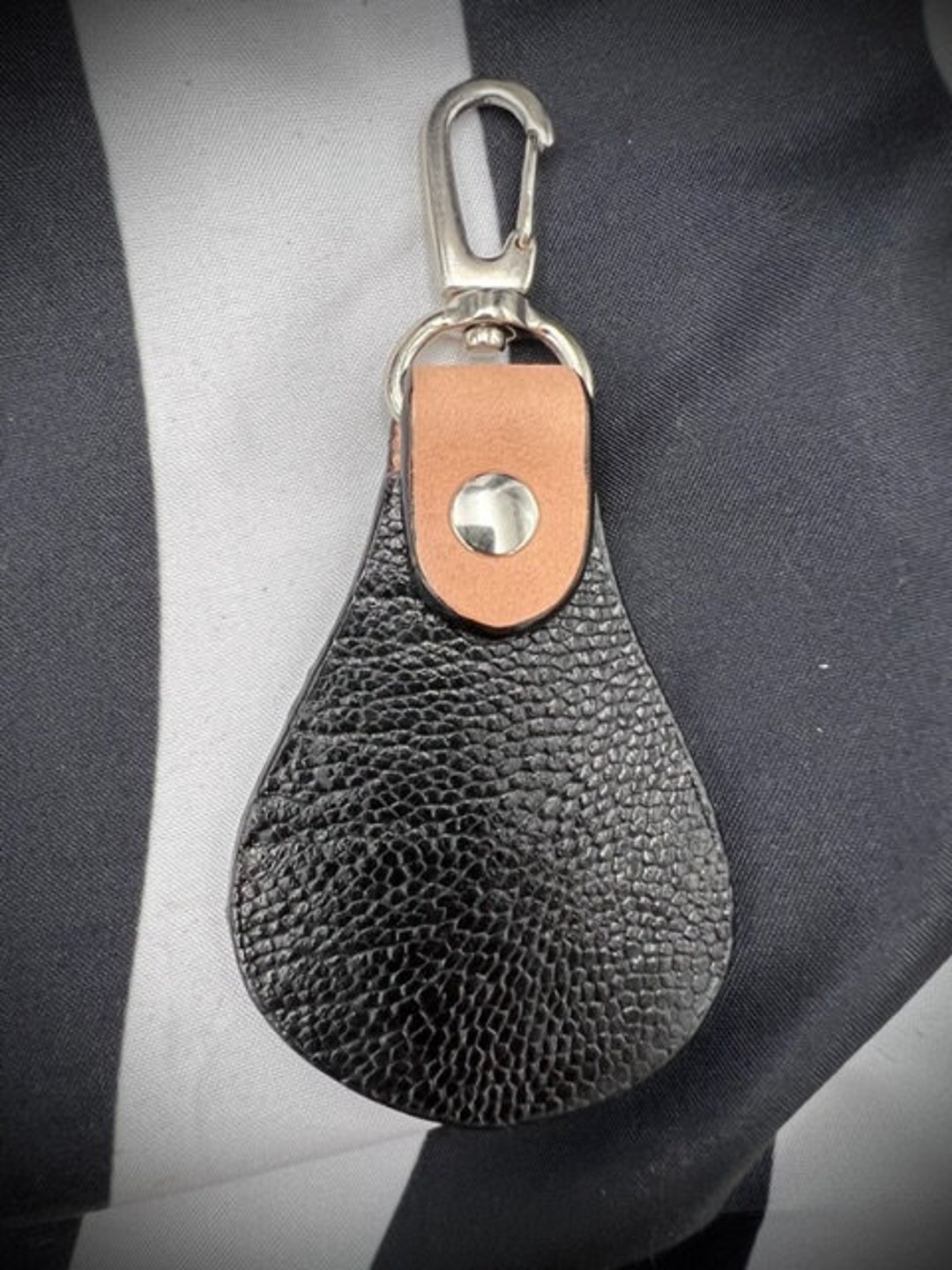 Ostrich Keychain - Etsy