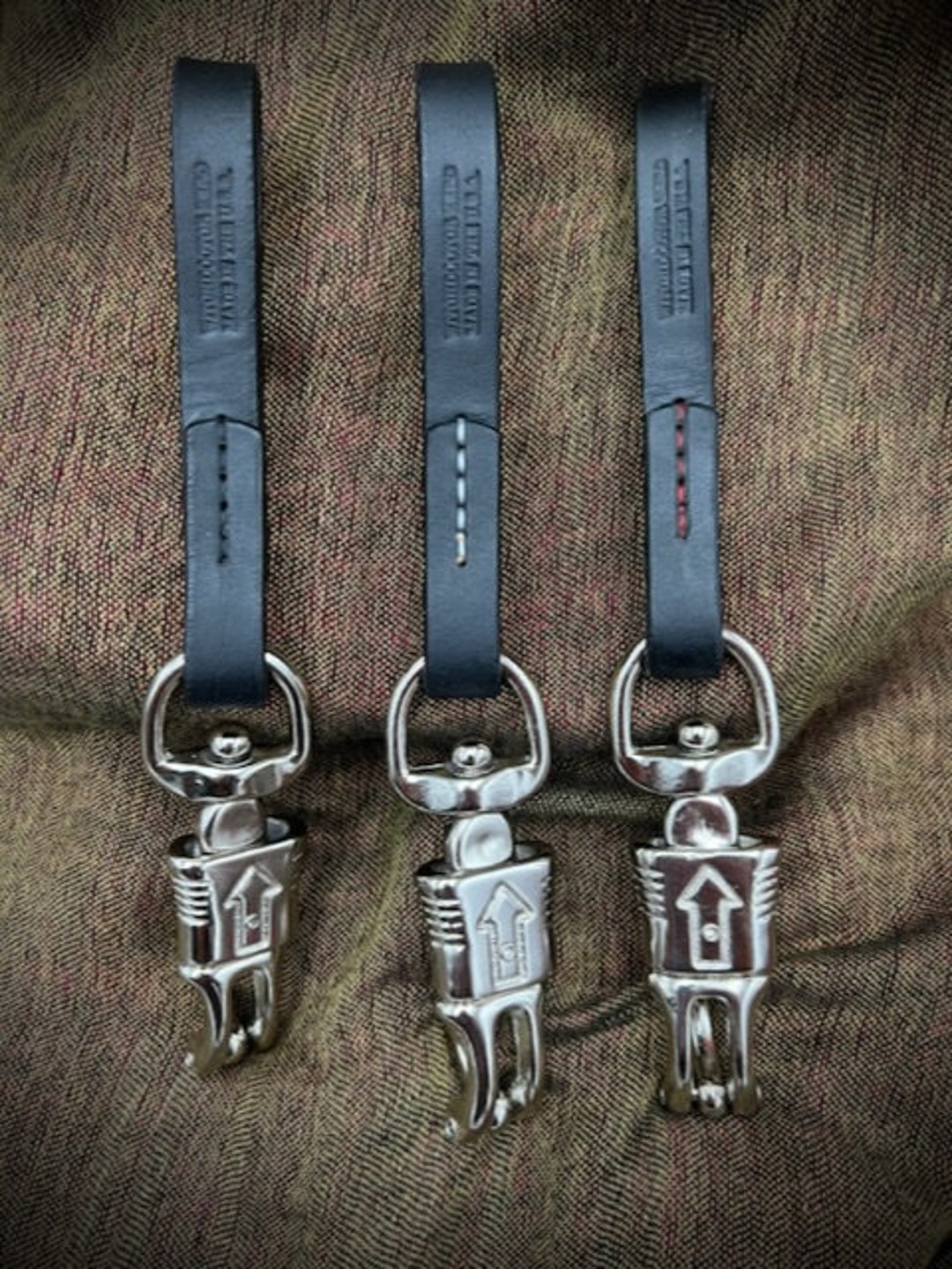 5/8 Heavy Duty Key Fob Black - Etsy