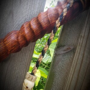 Solid Brazilian Cocobolo Tusk Walking Stick - Etsy